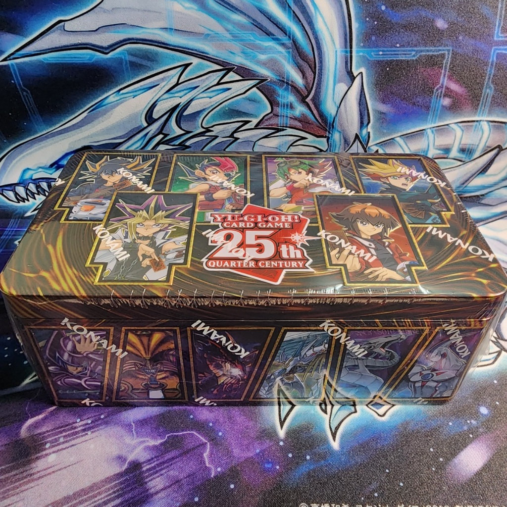 Hộp bài Yugioh TCG UK [MEGATIN 2023] 25th Anniversary Tin: Dueling Heroes [SEALED] | Shopee Việt Nam