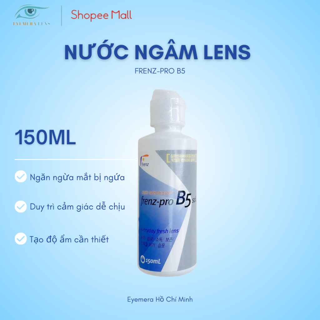 NƯỚC NGÂM LENS FRENZ-PRO B5 150ml | Shopee Việt Nam