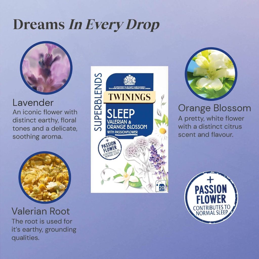 Trà Twinings Superblends (hàng Anh) tăng đề kháng, ngủ ngon, detox, tiêu hóa, đẹp da | Shopee ...