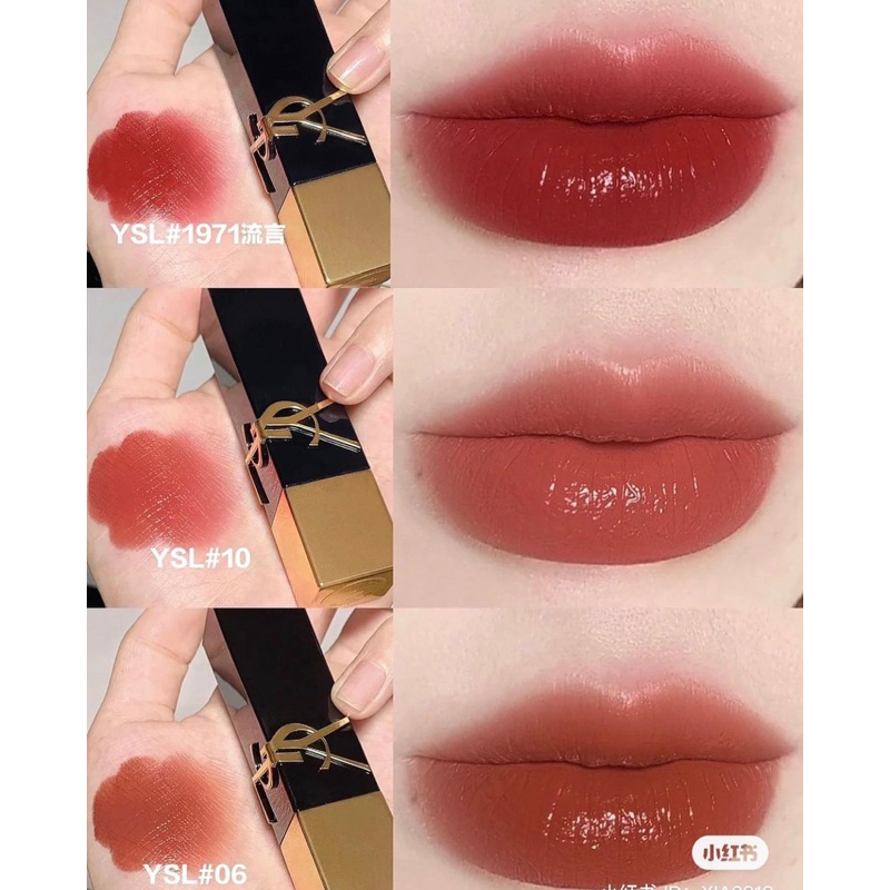 [New 2023] Son YSL Rouge Pur Couture N1, N8, NM, N12, N7, N10 | Shopee Việt Nam