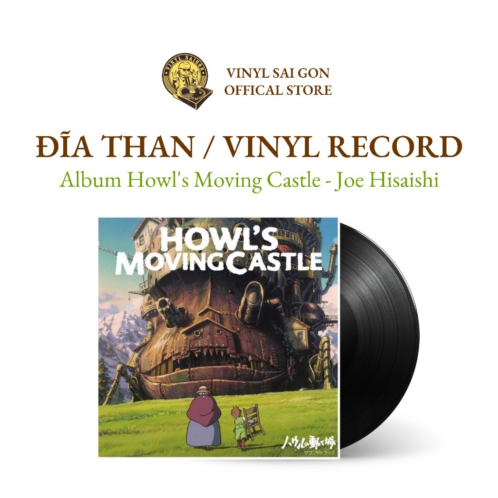 Đĩa Than (Vinyl) Album Howl's Moving Castle Original Soundtrack - Joe ...