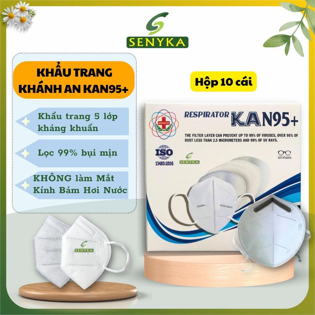 Khẩu trang N95 5 Lớp Khánh An cao cấp hộp 10 cái mút đệm mũi cực êm không mờ kính_KAKAN95O ...