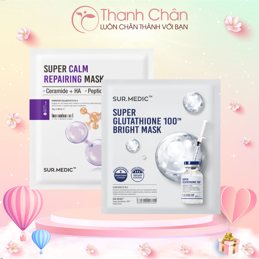 Mặt Nạ Dưỡng Trắng SURMEDIC Bright Glutathione Mask 30g | Shopee Việt Nam