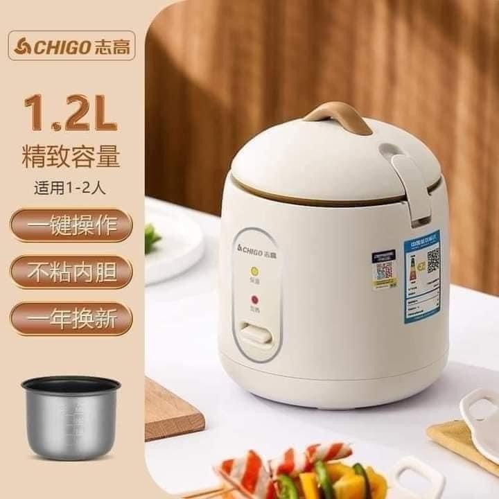 Nồi Cơm Điện Mini Tiện Lợi Chigo 1,2 lít | Shopee Việt Nam