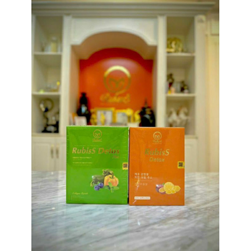 Rubiss detox collagen - Giảm cân rubiss detox - [Chính hãng, tem lớp ...