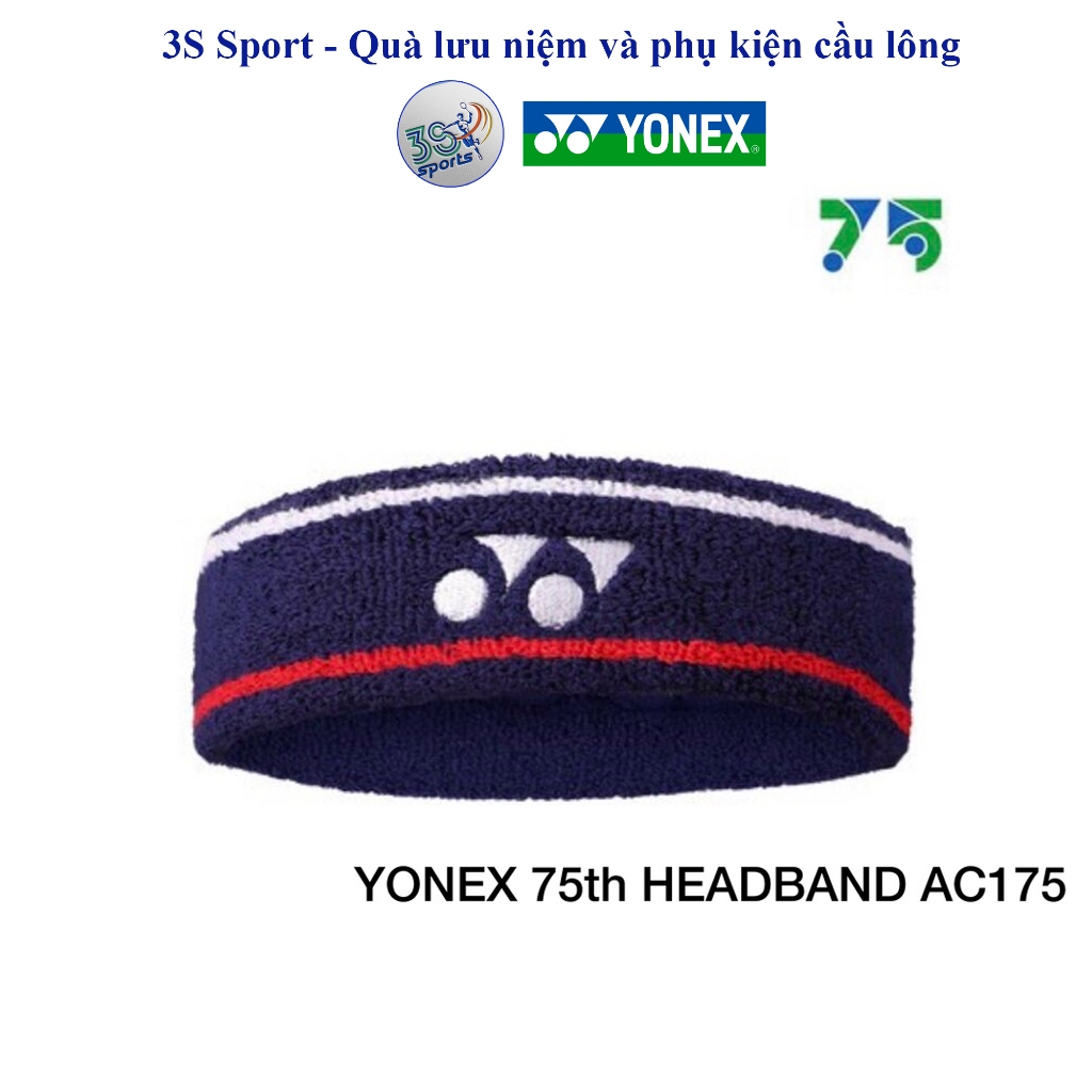 Băng chặn mồ hôi cầu lông đầu, headband Yonex AC175 | Shopee Việt Nam
