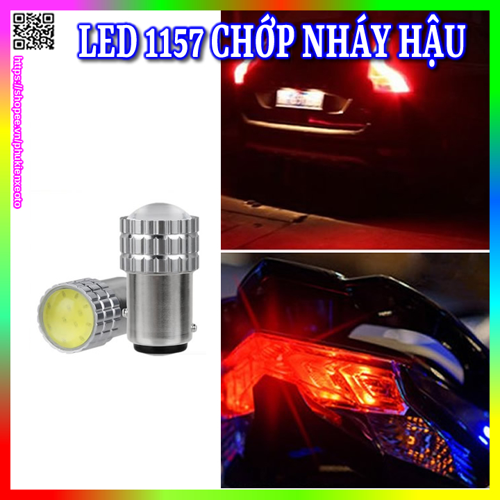 Đèn hậu bi LED COB nháy F1, Đèn phanh nháy xe máy ô tô chân 1157 | Shopee Việt Nam