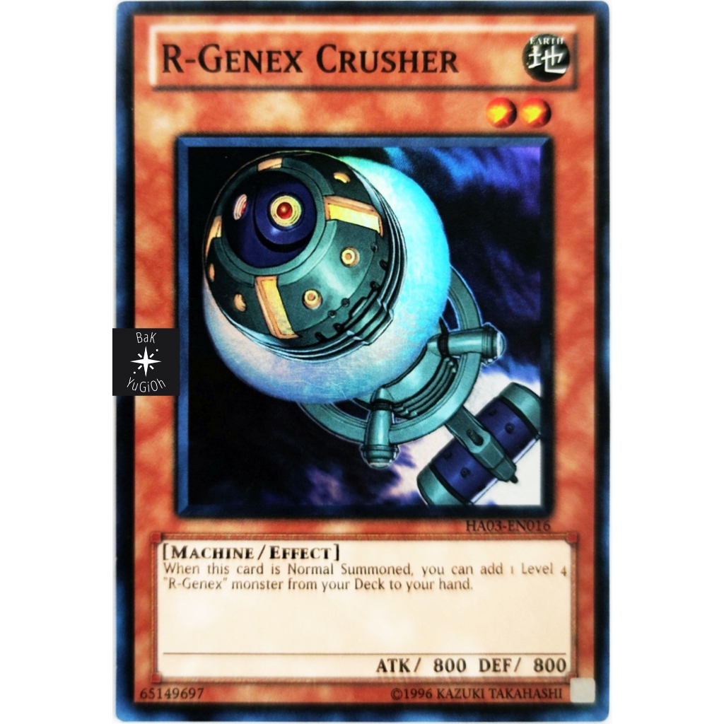 [Thẻ Yugioh] R-Genex Crusher |EN| Super Rare | Shopee Việt Nam
