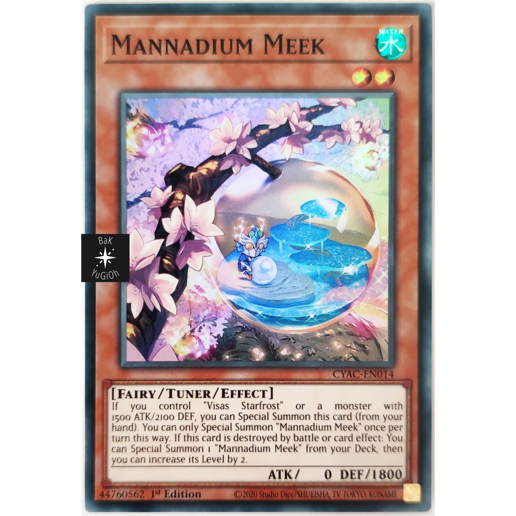 [BaK Yu-Gi-Oh!] [Thẻ Bài Chính Hãng] Mannadium Meek |EN+AE| Super Rare / Common | Shopee Việt Nam