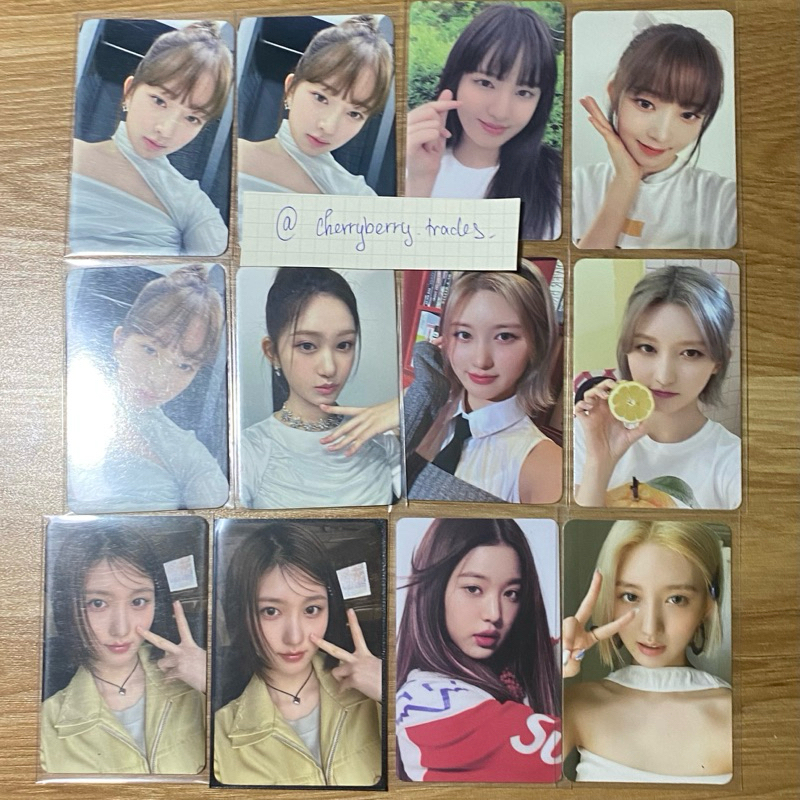[ SẴN ] Thẻ ảnh bo góc card IVE chính hãng | Shopee Việt Nam
