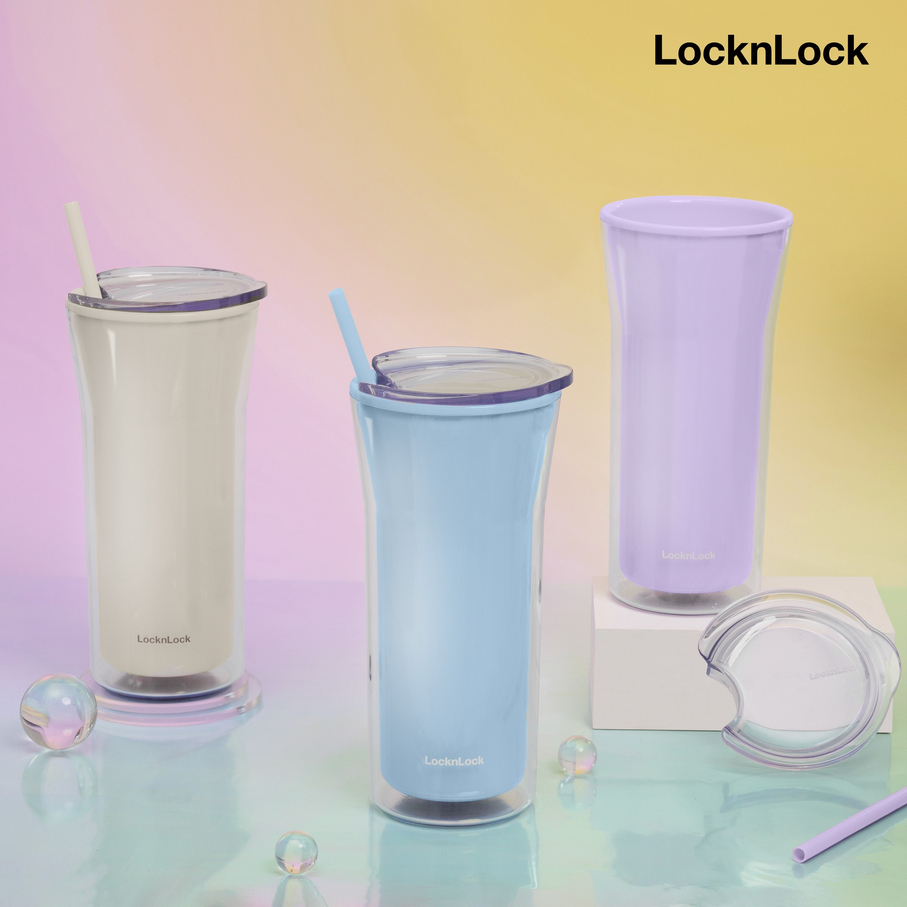 Ly nhựa 2 lớp LocknLock Daily Essential Double Wall Cold Cup 770ml ...