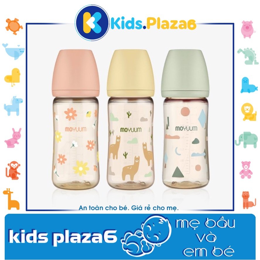 Bình Sữa Moyum Nhựa PPSU CAO CẤP 170ml/270ml Hàn quốc - {HÀNG CHÍNH HÃNG} | Shopee Việt Nam