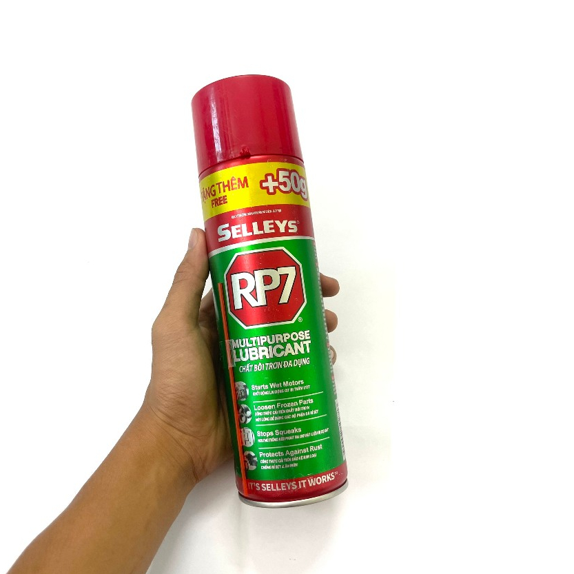 Chai xịt RP7, xịt chống gỉ sét và bôi trơn kim loại SELLEYS | Shopee ...