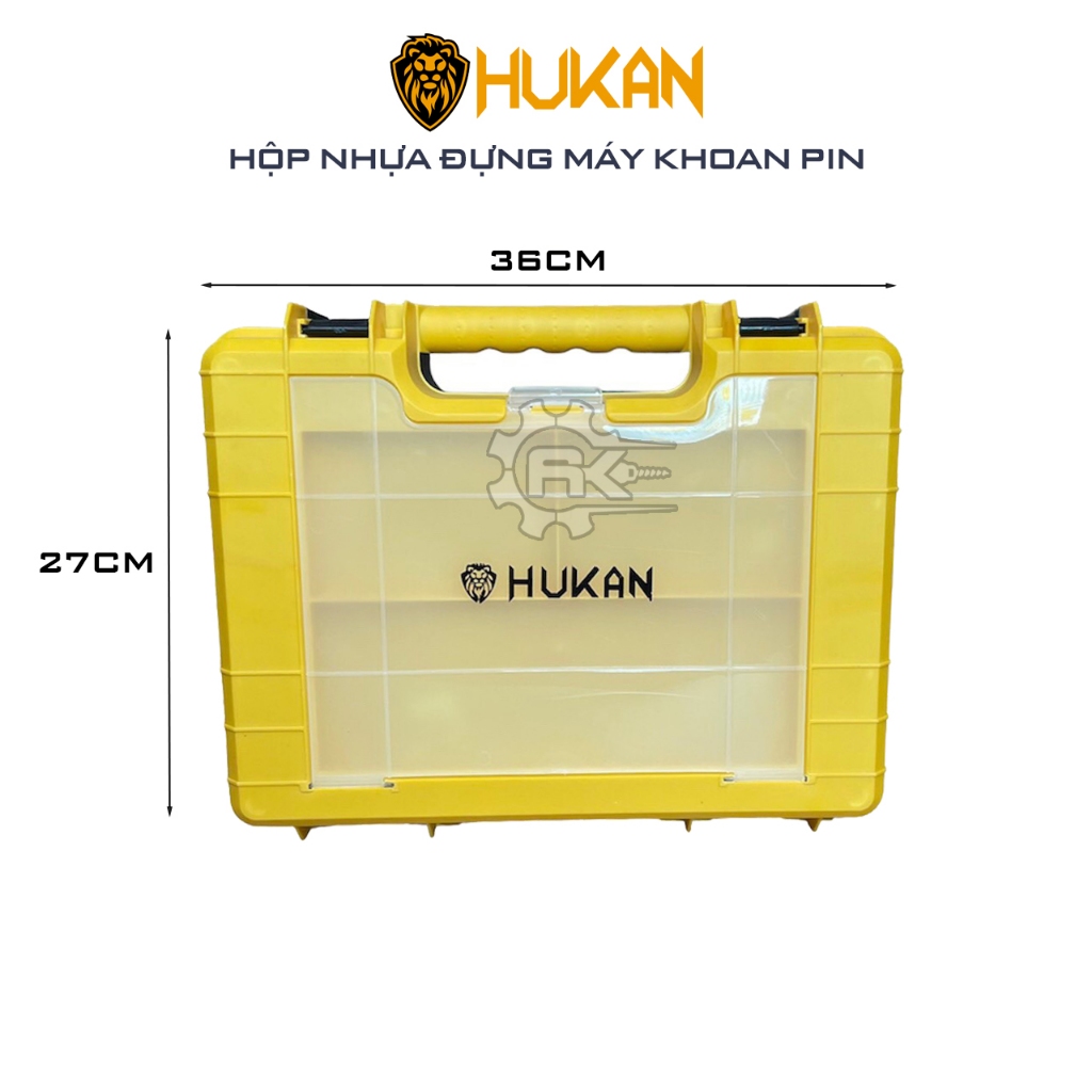 Hộp nhựa đựng máy khoan pin HUKAN | Shopee Việt Nam