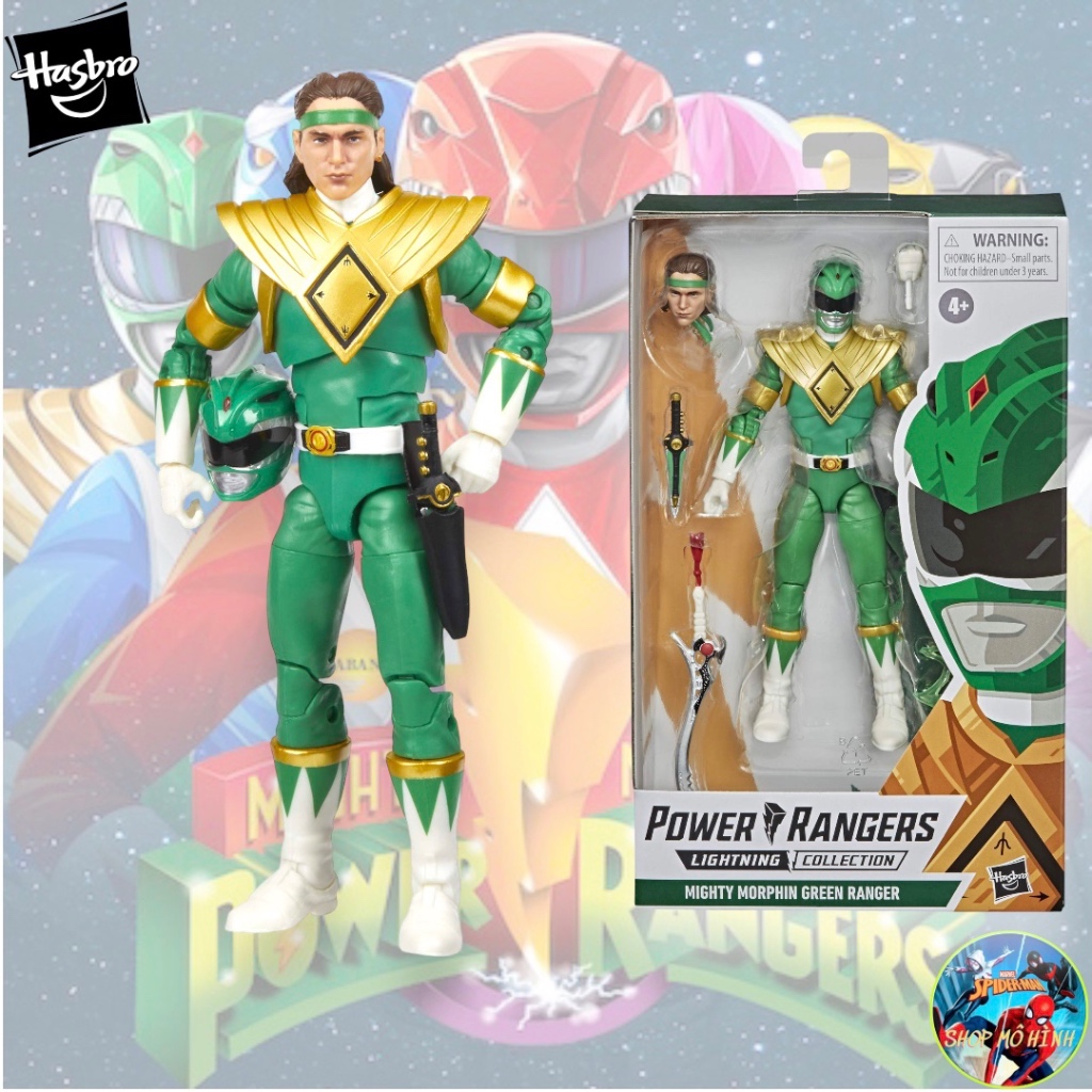 Mô Hình Power Ranger Lightning Collection Mighty Morphin Green Ranger ...