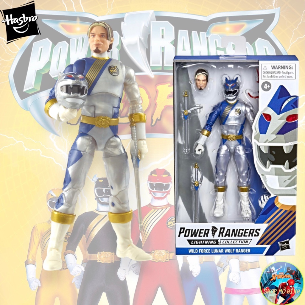 [HÀNG SẴN-HỎA TỐC] Mô Hình Power Ranger Lightning Collection Wild Force ...
