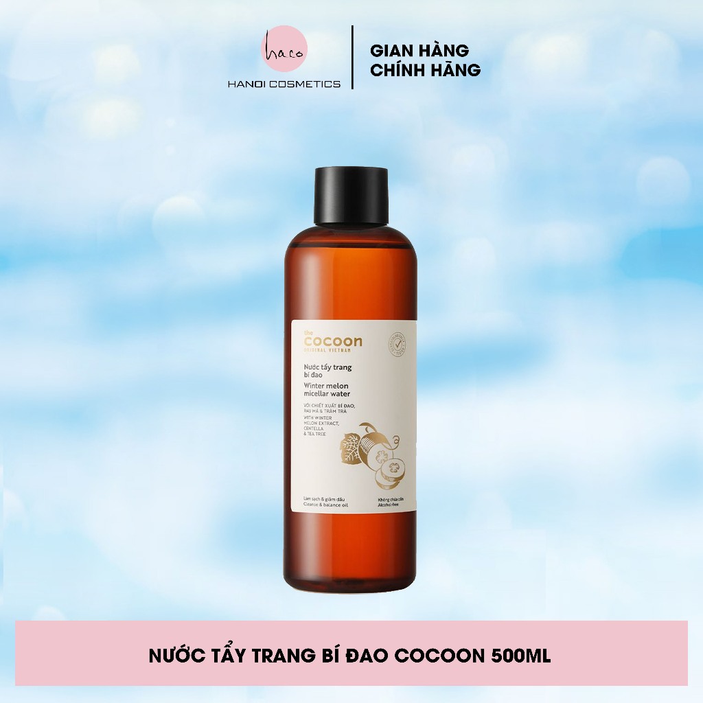 Nước Tẩy Trang Bí Đao Cocoon 500ml | Shopee Việt Nam