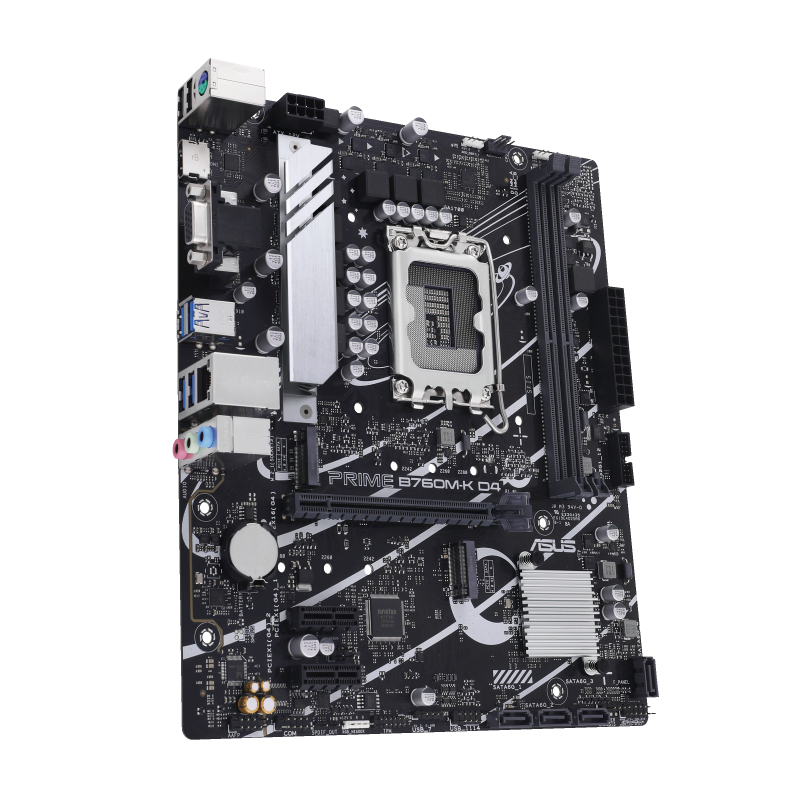 Mainboard ASUS Prime B760M-K D4 | Chipset Intel B760 | Socket LGA 1700 | 2x DDR4 64GB | mATX ...