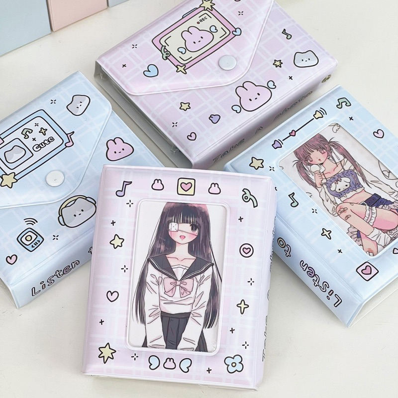 Collect Book Music Photo 1 ô sheet PP nút bấm / Album ảnh 3 inch PP ...