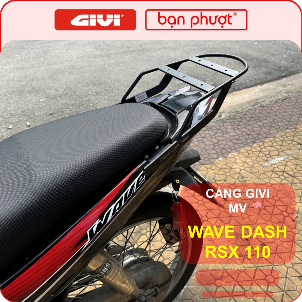 Cảng Givi Wave Dash R/S, Wave RSX 110 2012,2013 - Baga Givi Sau Xe Wave ...