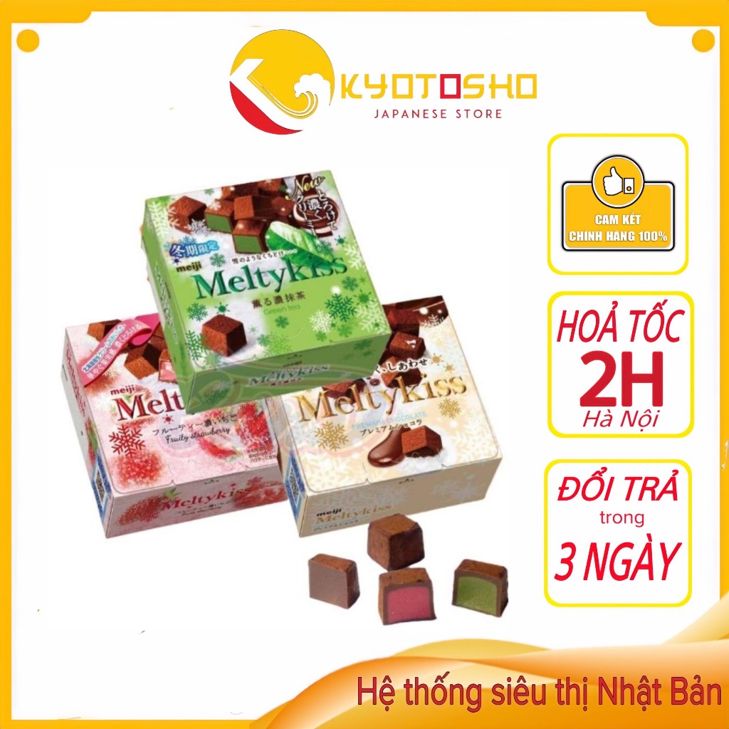 Socola Tươi Meiji Meltykiss Nhật Bản 52g | Shopee Việt Nam