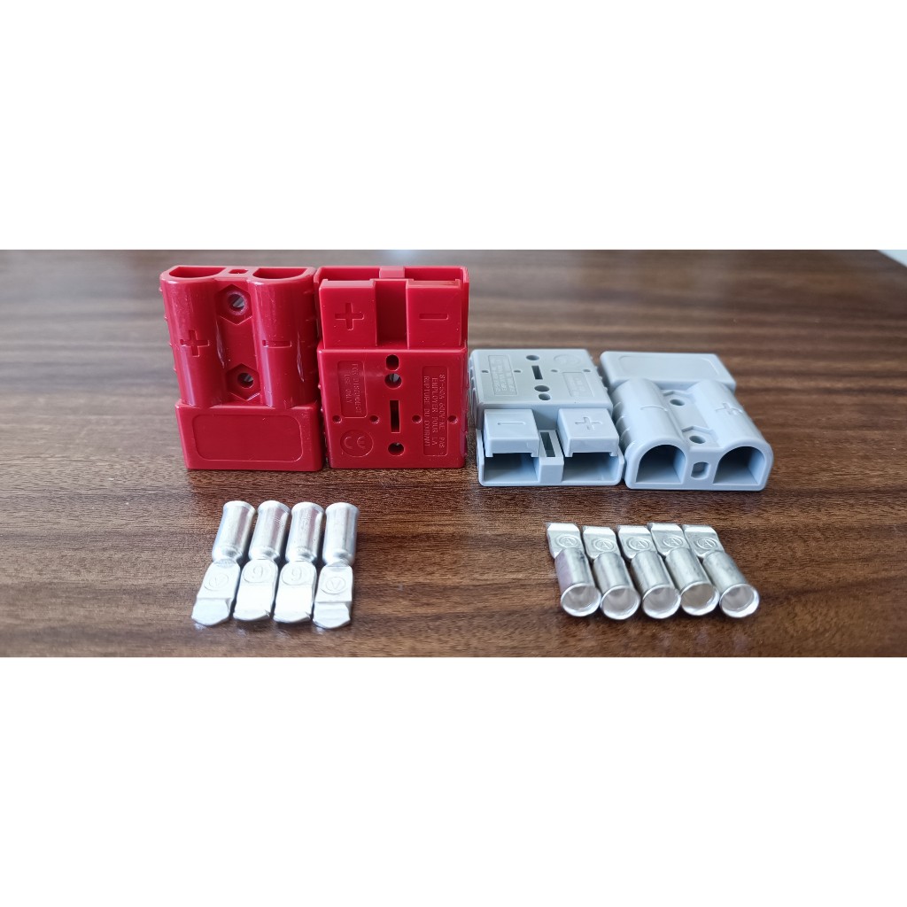 1 cặp Jack nối nhanh xe điện, xe nâng, ups, xạc bình...Anderson 50a ...