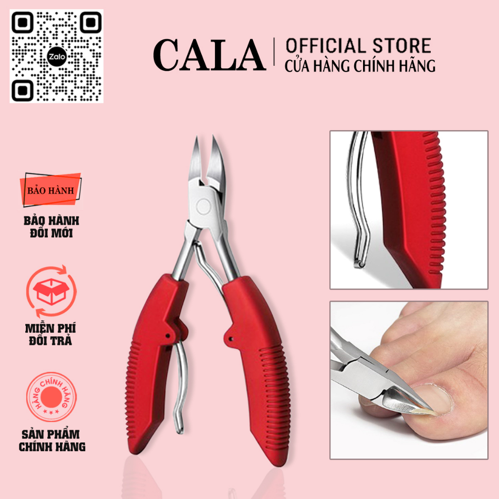 Kìm bấm móng , cắt khóe chuyên nghiệp ngành nail - kìm chất liệu thép cao cấp bọc đầu tay dễ cầm ...