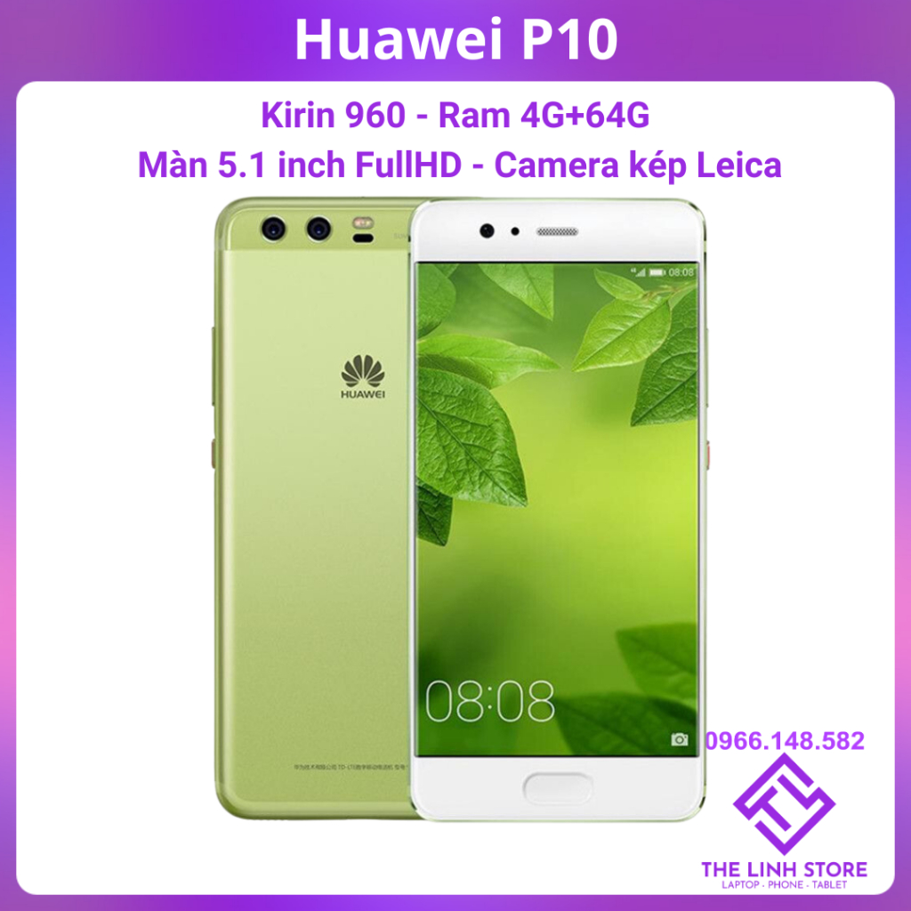 Điện thoại Huawei P10 màn 5.1 inch - Kirin 960 Camera Leica | Shopee Việt Nam