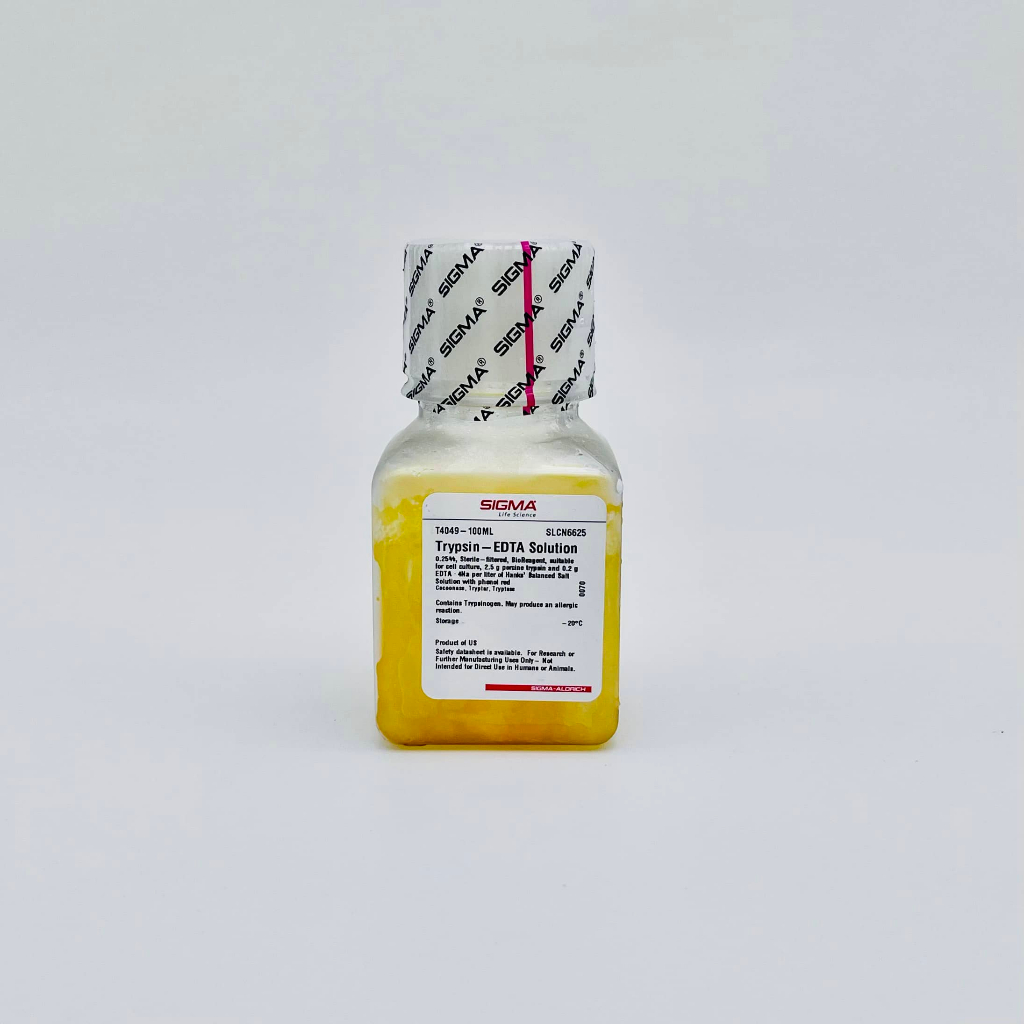 Hóa chất Trypsin - EDTA Solution (Chai 100ML, Bioreagent, 0.25% ...