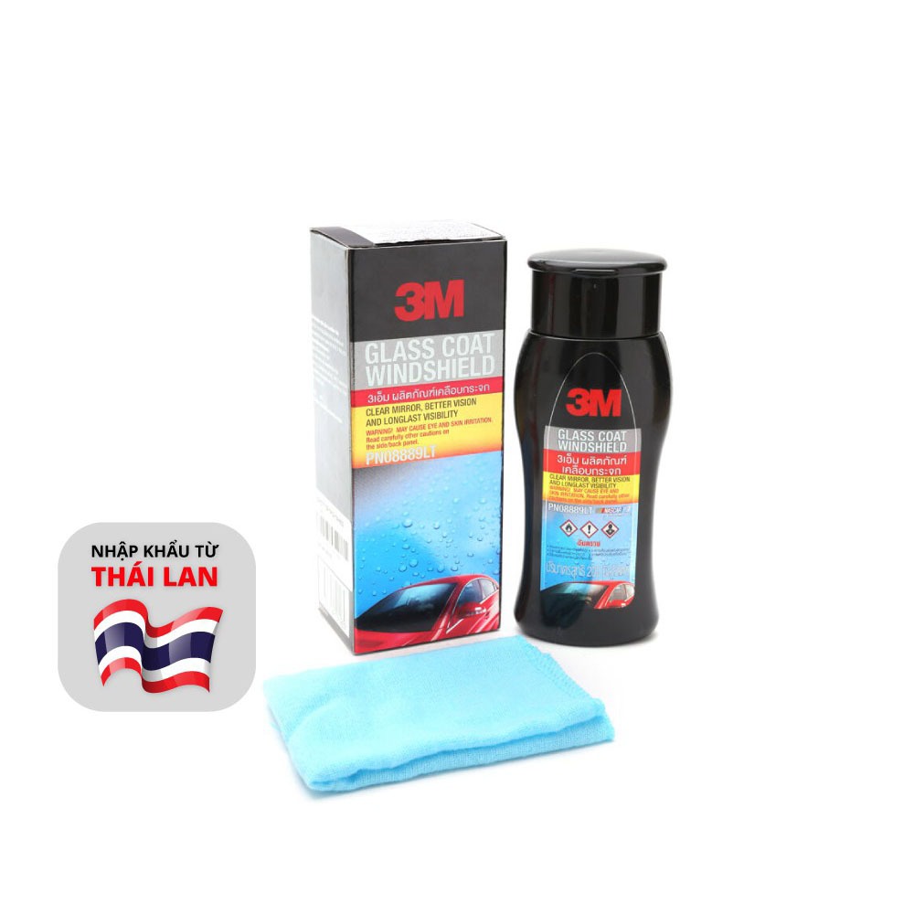Dung Dịch Chống Bám Nước Kính Lái Xe Ô Tô 3M Glass Coat Windshield 3M ...