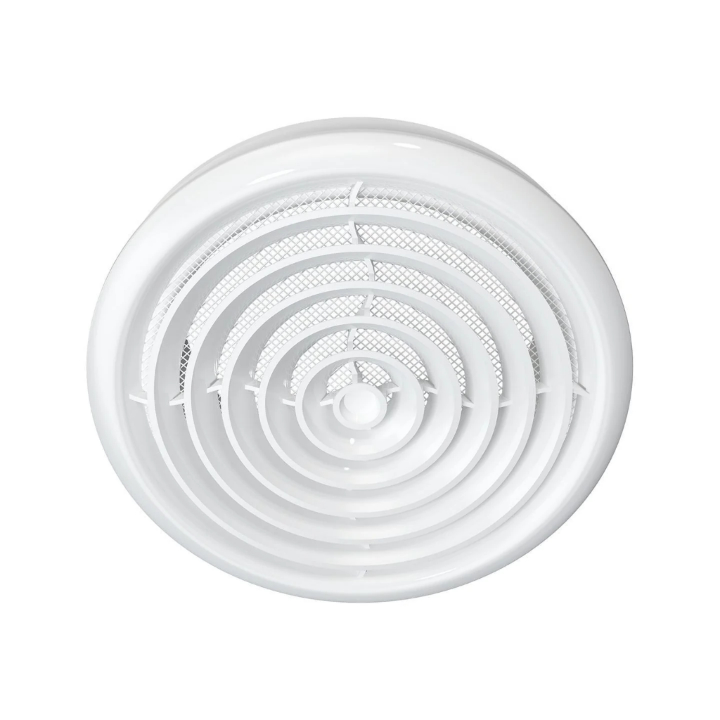 Cửa gió khuếch tán nhựa tròn (có lưới côn trùng) ERA - DK - Hàng Nga nhập khẩu chính hãng ...