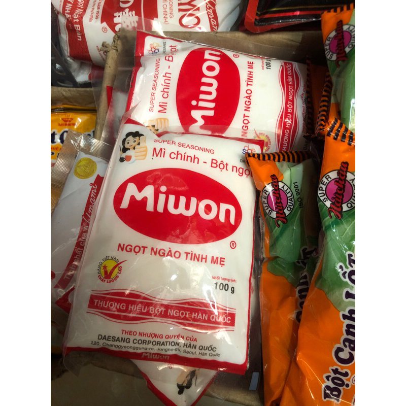 Mì chính Miwon 100g | Shopee Việt Nam
