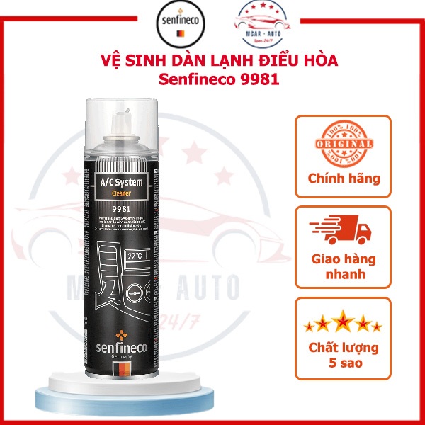 [Senfineco 9981] Xịt Bọt Vệ Sinh Dàn Lạnh Điều Hòa Loại Bỏ Mùi Hôi Và ...