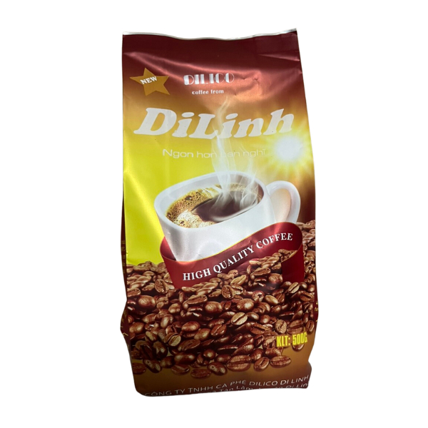 [CÓ TEM XÁC THỰC CHÍNH HÃNG] Dilico Coffee cà phê Di Linh gói 500G ...