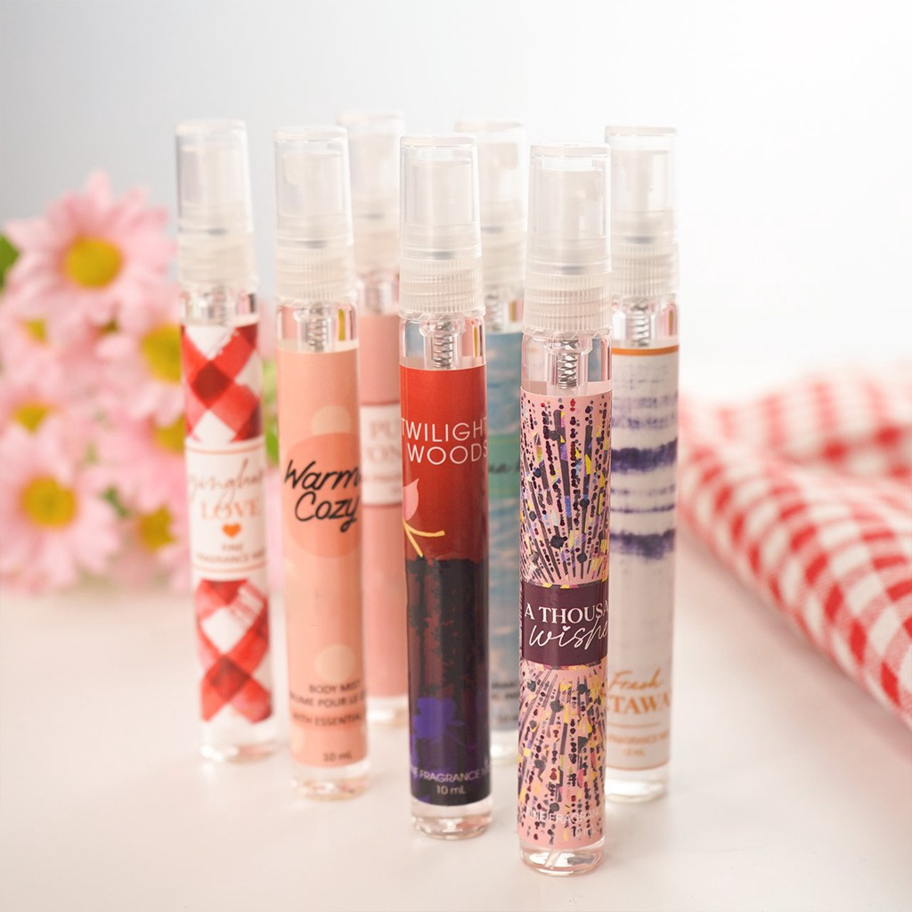 [HB GIFT]- Body Mist Xịt Thơm Toàn Thân Chai Nhỏ 10ml, Vancy Original ...