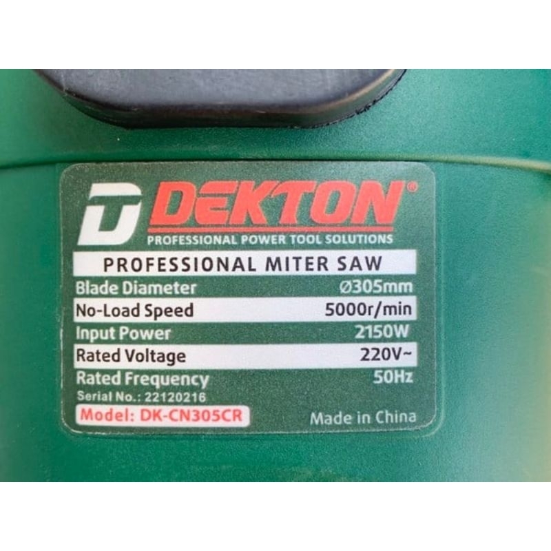 MÁY CẮT NHÔM GỖ DEKTON DK - CN 305 CR (DÂY CUAROA) | Shopee Việt Nam