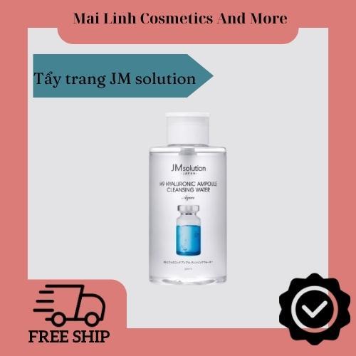 Nước tẩy trang jm solution h9 hyaluronic ampoule cleansing water 500ml | Shopee Việt Nam