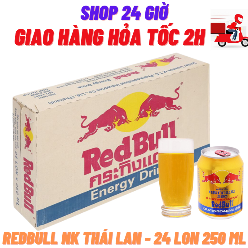 Bò Cụng Redbull Nhập Khẩu Thái Lan | Shopee Việt Nam