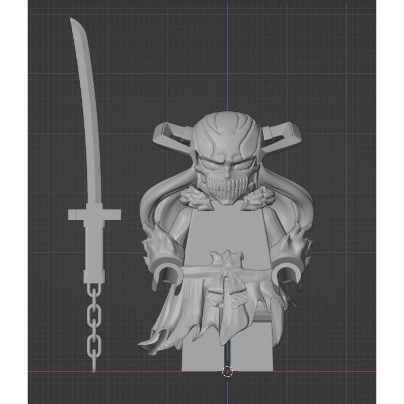 Phụ kiện Lego custom nhân vật Ichigo Full hollow trong Bleach | Shopee ...