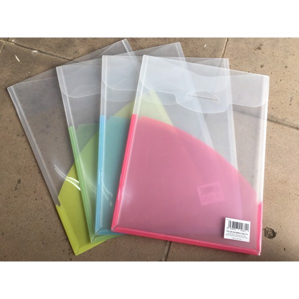 Túi cài đa năng Plus Pasty khổ A4 dọc A4S (Clear bag) | Shopee Việt Nam