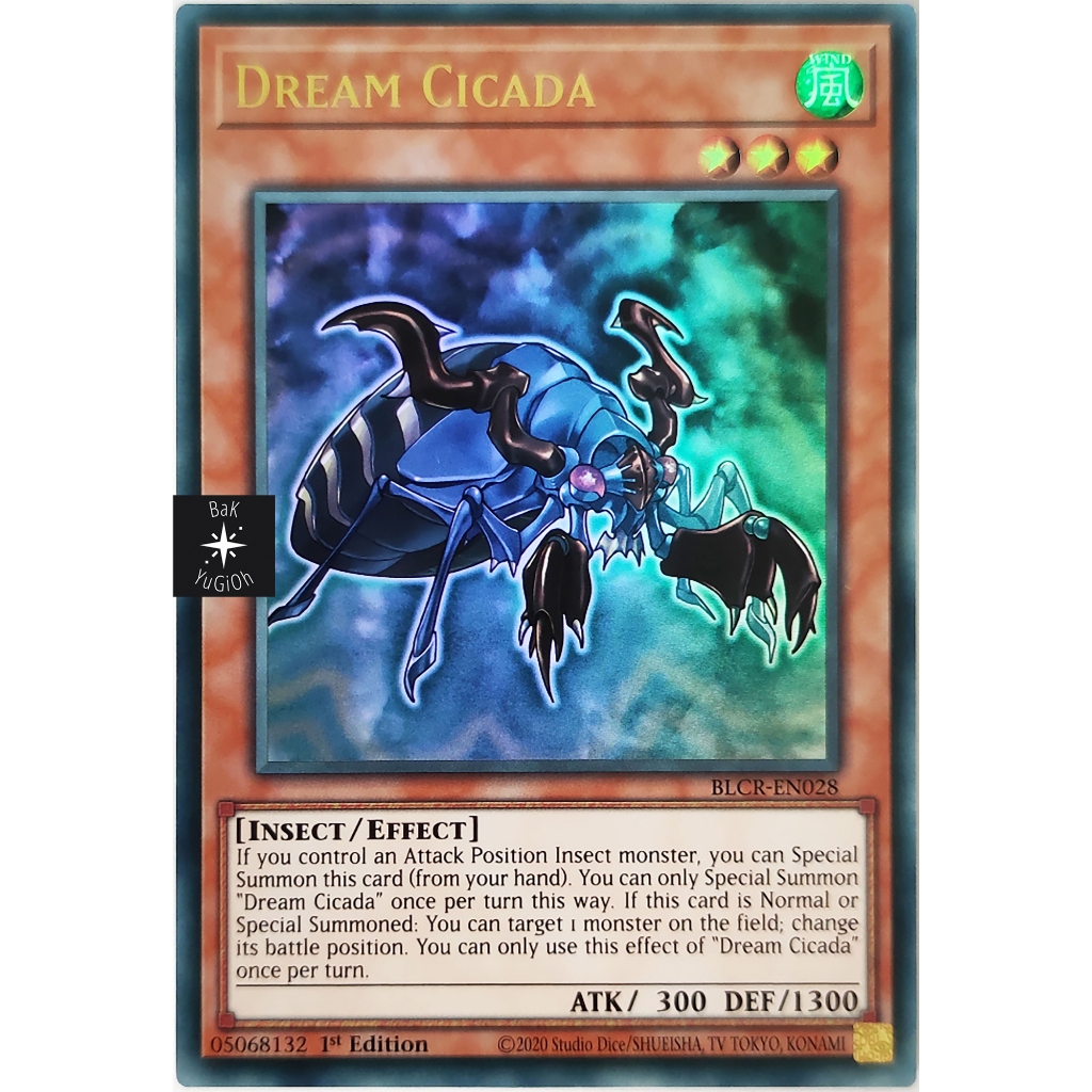 [BaK Yu-Gi-Oh!] Dream Cicada |EN| Ultra Rare [Chính Hãng] | Shopee Việt Nam