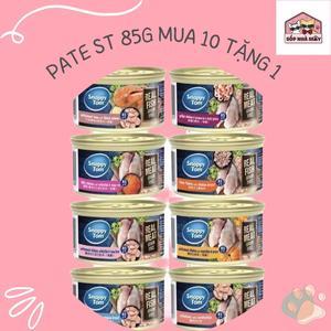 COMBO Pate Snappy Tom Premium đủ 11 vị thơm ngon giúp cung cấp đầy đủ vitamin cho mèo lớn và mèo ...