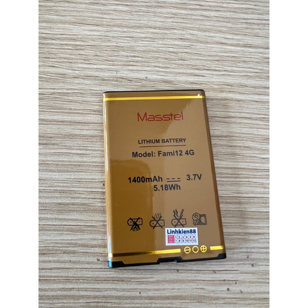 Pin điện thoại Fami 12 / Fami 12 4G (dùng chung pin Fami 12S- Masstel ...