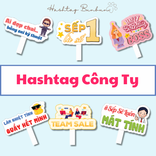 Hashtag công ty, biển chụp hình công ty | Shopee Việt Nam