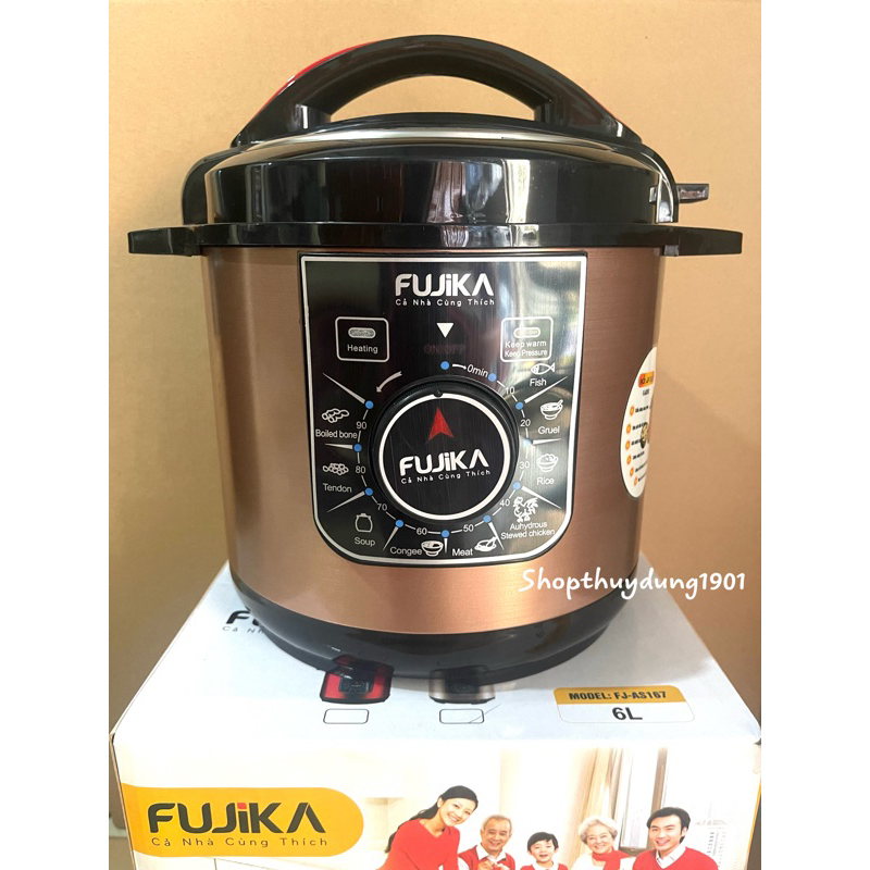 Nồi áp suất điện FUJIKA 6.0L Nhật Bản Nồi điện đa chức năng hầm, nấu ...