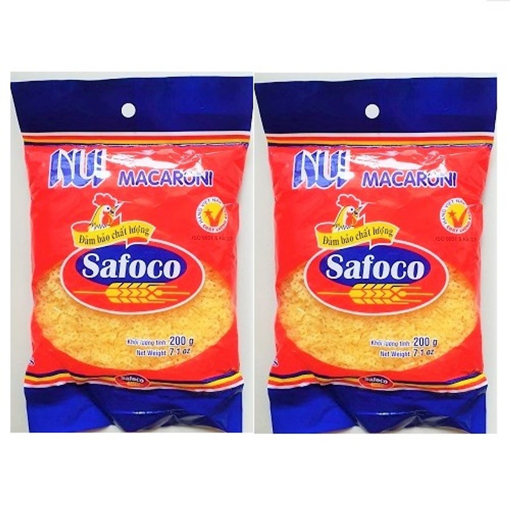 Nui Sao SAFOCO 200g / Nui Xoắn SAFOCO 300gr | Shopee Việt Nam