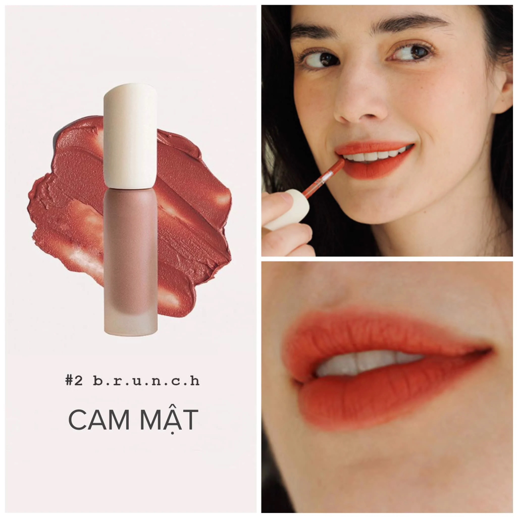 SON NUEGRAY 02 CAM MẬT - BRUNCH | Shopee Việt Nam