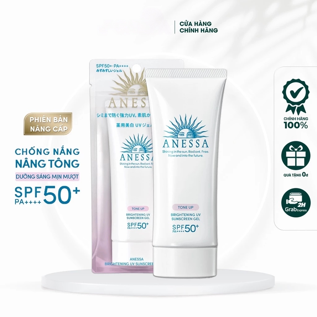 Kem Chống Nắng Anessa Perfect UV Sunscreen Skincare Milk + Gel SPF 50+ PA++++ (20ml/60ml/90g ...