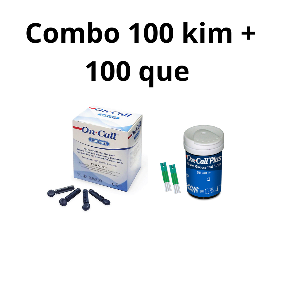 Que thử đường huyết ACON On Call Plus, On Call EZ II - Hộp 50 que - vỉ ...