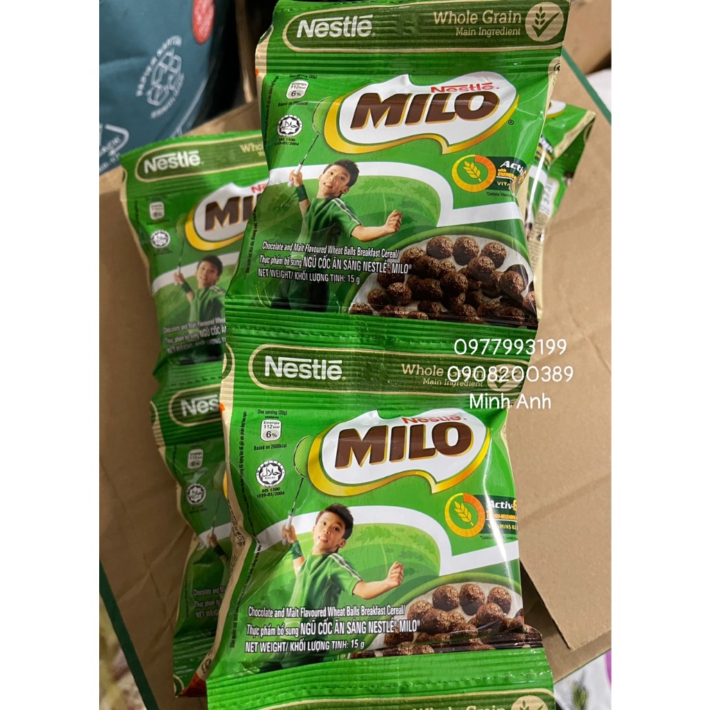 Bánh Nestlé Milo ( Dây 12 Gói - Hộp 300g ) | Shopee Việt Nam